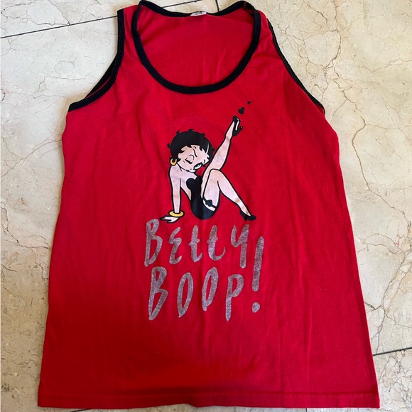 Betty Boop | Tops | Betty Boop Tank Top | Poshmark